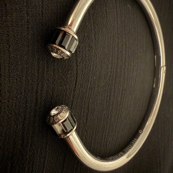 henri bendel | Jewelry | Henri Bendel Silver Cuff Bracelet With Round ...